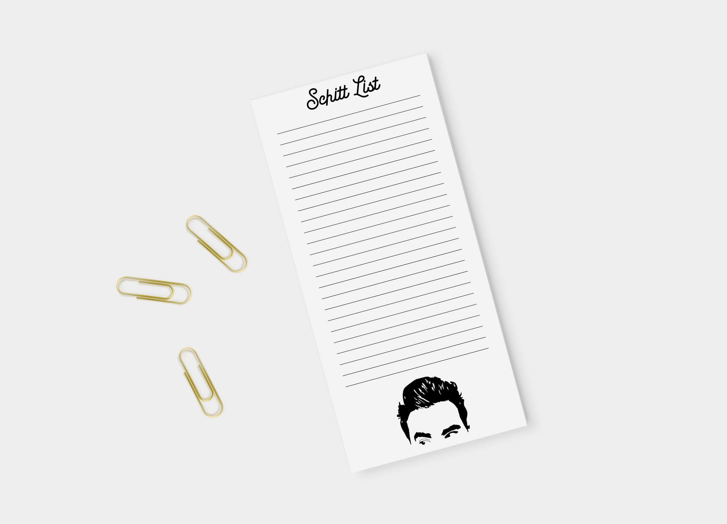 Schitt List Notepad – Sugar Valley Collective